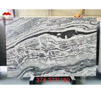 China Transform Your Dining Table with Brazil's Popular Stone Panda Impression Marble Slab for sale