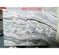 China Transform Your Dining Table with Brazil's Popular Stone Panda Impression Marble Slab for sale