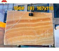 China Thickness Tolerance /- 1mm Antique Book Match Yellow Onyx Marble for Lavabo Component for sale