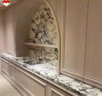 China Modern Calacatta Viola Marble Vanity Sink for Big Slab Kitchen Countertops and Sinks for sale