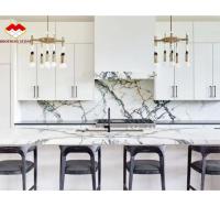 China Polished Beautiful Paonazzo Marble Stone for Hotel Kitchen Countertop Decoration for sale
