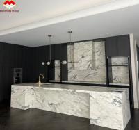 China Polished Beautiful Paonazzo Marble Stone for Hotel Kitchen Countertop Decoration for sale