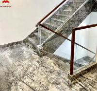 China Graphic Design Natural Stone Italian Silver Fir Marble Floor Tile for Living Room for sale