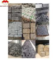 China Upgrade Your Home Exteriors with Cut-To-Size Grey Flamed Granite Cube Stone 10x10x10 for sale