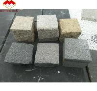 China Upgrade Your Home Exteriors with Cut-To-Size Grey Flamed Granite Cube Stone 10x10x10 for sale