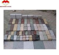 China Upgrade Your Home Exteriors with Cut-To-Size Grey Flamed Granite Cube Stone 10x10x10 for sale