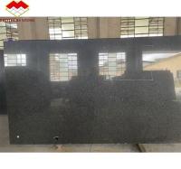 China Hotel Kitchen Countertop and Stairs Cut-To-Size Indian Black Star Galaxy Granite Slabs for sale
