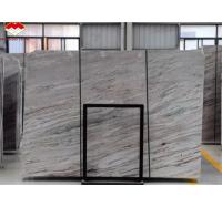 China Hotel Stair Step and Floor Decoration Italy Natural Brown Marble Tiles with River Vein for sale