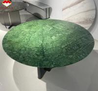 China Calcite Dark Green Marble for Modern Design Villa Bathroom Sink and Dining Table for sale