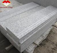 China Natural Granite Flooring Stone Modern Design Cut-to-Size Straight Floating Stairs for sale