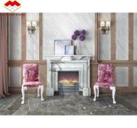 China Indoor Fragrant Snow Plum Fireplace Surround in Arched French Style Stone for York Homes for sale