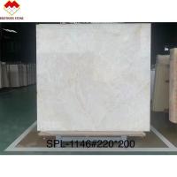 China Natural Translucent Ice Age Onyx Marble Slab for Backlit Wall Panel Table Top in Hotels for sale