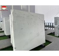 China Modern Design Atlantic White Marble Stone with Gray Veins from Yunfu Brothers for sale
