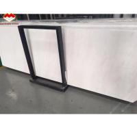 China Customized Size Polished Italian White Marble Tile Top-Grade Stone for Hotel Floor for sale