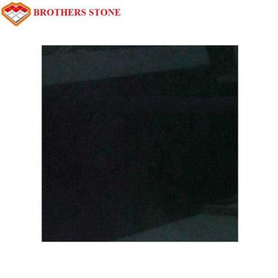 China Construction Material Flamed Nero Assoluto Granito , China Black Galaxy Granite Slab for sale