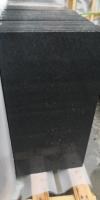 China Chinese Sesame Black G654 Padang Dark Granite Flamed Interlock Tiles For Outdoor for sale