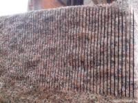 China Outdoor G562 Dark Red Granite Stone Tiles , Polished Granite Floor Tiles for sale