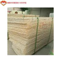 China Natural G682 Granite Stone Slabs Rusty Pink Granite With Polished Surface for sale
