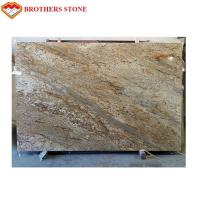 China Natural Stone Kashmir Gold Granite Slab For Floor Tile Or Countertop for sale