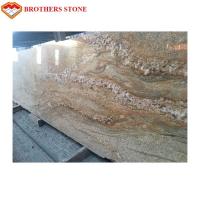China Natural Stone Kashmir Gold Granite Slab For Floor Tile Or Countertop for sale