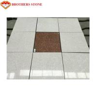 China Anti Slip Polished Granite Stone White Pearl 30x60 With 204.8MPa Compressive Strength for sale