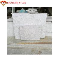 China Anti Slip Polished Granite Stone White Pearl 30x60 With 204.8MPa Compressive Strength for sale
