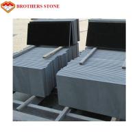 China Pollished / Honed Mongolia Black Granite , Floor And Decor Granite Slabs for sale