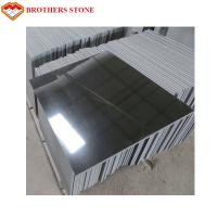China Pollished / Honed Mongolia Black Granite , Floor And Decor Granite Slabs for sale