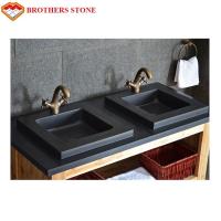 China Mongolia Black Granite Stone Slab Polished Surface +/-0.5mm +/-1mm Tolerance for sale