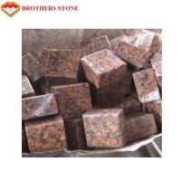 China Big G562 Maple Red Granite Stone Slab For Column Cap / Skin / Base for sale