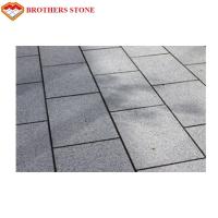 China Grey Color G603 Granite Bench , G603 Table Sesame White Granite Bench for sale