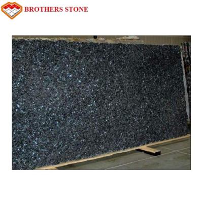 China Blue Pearl Granite Stone Tiles Slabs Customized Size CE Certification for sale