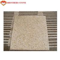 China G682 Rusty Yellow Granite Stone Slabs , G682 Sunset Gold Granite Fashionable Appearance for sale