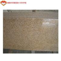 China Polished G682 Rust Yellow Granite Stone , G682 Granite Double Sink Vanity Top for sale