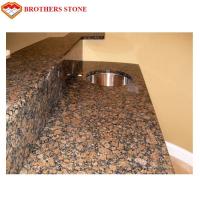 China Beautiful Royal Brown Granite Tiles , Natural Engineered Granite Countertops for sale