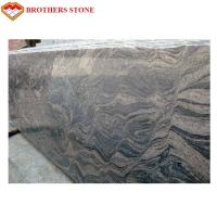 China Juparana Granite Stone Tiles 0.28% Water Absorption 10mm 12mm 15mm Thickness for sale