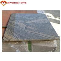 China Black Veins China Juparana Grey Granite Garden Slabs Acid Resistance for sale