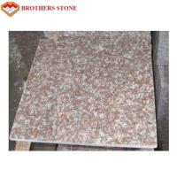 China 18mm Thickness Polished Granite Stone G687 Tiles And Slabs For Decoration for sale