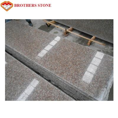 China Polished Surface G687 Granite / Natural Granite Steps & Risers 60*60cm for sale