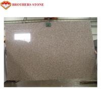China Popular G687 Granite Stone Slabs , Peach Pink Granite Patio Slabs Custom Size for sale