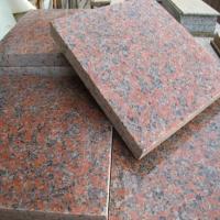 China House G652 Maple Leaf Red Granite Stone Slabs Low Radiation Stone Material for sale
