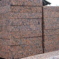 China House G652 Maple Leaf Red Granite Stone Slabs Low Radiation Stone Material for sale