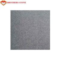 China G654 Big Flamed Granite Stone Slab 10mm 12mm 15mm 18mm Thickness for sale