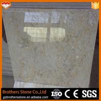 China Imported Turkey royal gold leaf marble tiles italian marble flooring design for sale