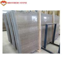 China Direct Supply Crystal Wood Grain Marble Stone Slabs Standard Or Customized Size for sale