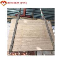 China Interior Decoration Travertine Tiles Beige Travertine Light Rusty Travertine for sale