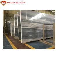 China Blue Wooden Vein Marble Slabs,Blue Wood Grain Marble Slabs for sale