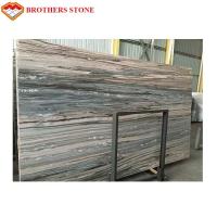 China Quarry Blue Wood Marble , Palissandro Italy Blue Sand Marble 8-30mm Thickness for sale