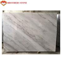 China Custom Size White Marble Stone Flooring With 11.5Mpa Bending Resistance for sale