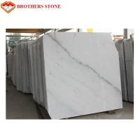 China White Marble Stone Tiles Slabs For High End Hotel Villa Projects for sale
